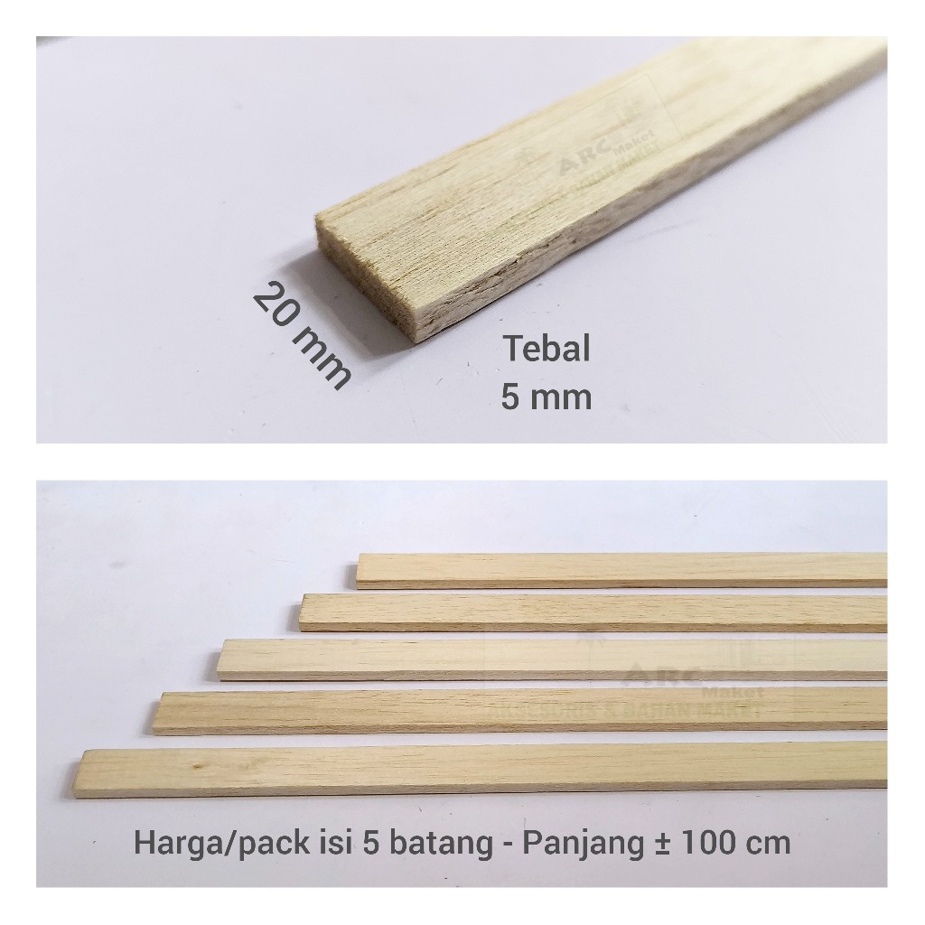 Jual KAYU BALSA STRIP UNTUK MAKET ARSITEKTUR INTERIOR DIORAMA | Shopee ...