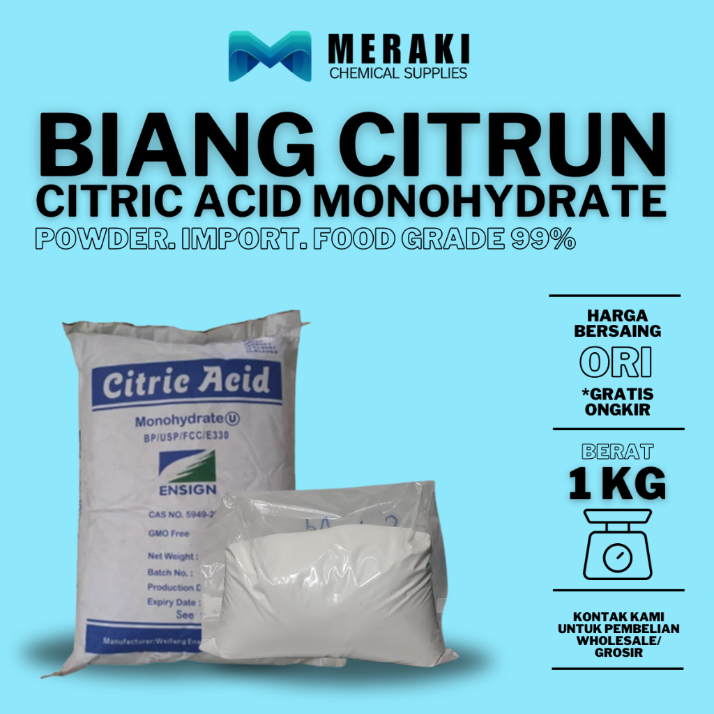 Jual Citric Acid Biang Citrun 1Kg | Shopee Indonesia