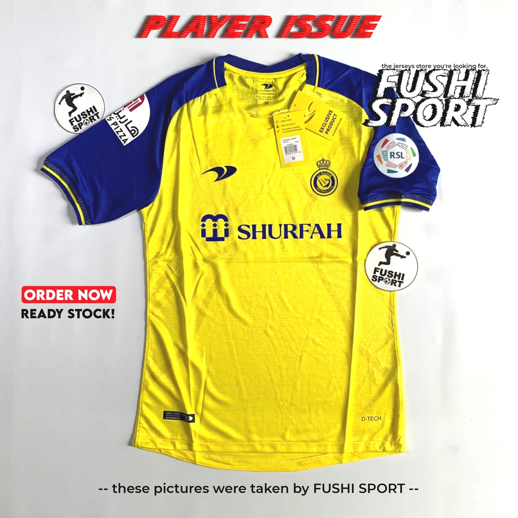 Jual Player Issue Jersey Baju Bola Al Nassr Home 2022 2023 Drifit Adv