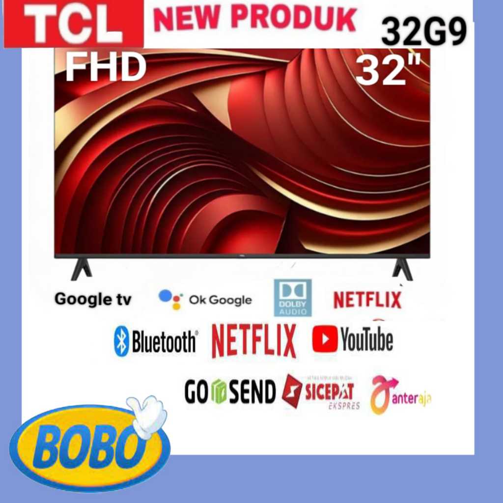Jual TCL 32G9 Smart Google TV 32 inch - FHD - Google Audio - HDR10 - 32G9 | Shopee Indonesia