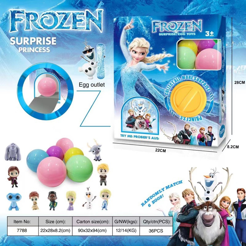 Jual random surprise eggs blind box mainan telur kapsul kejutan one ...