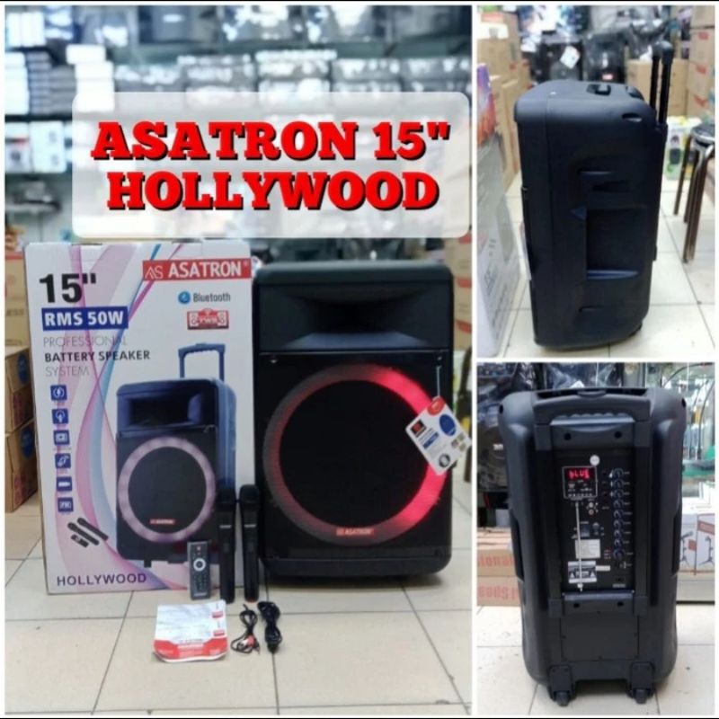 Jual SPEAKER ASATRON HOLLYWOOD 15 INCI HT-8881 UKM | Shopee Indonesia