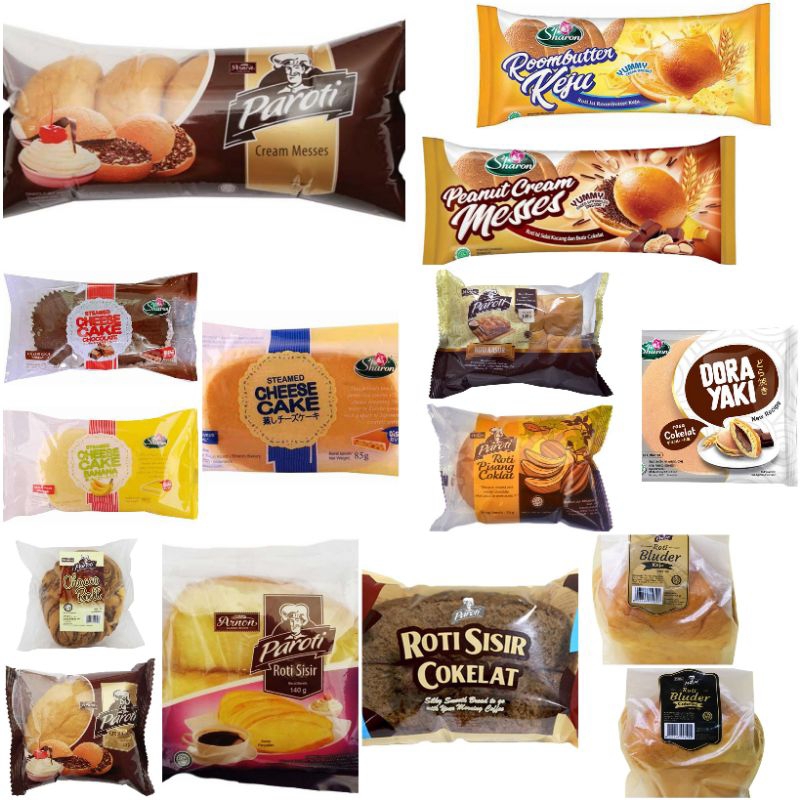 Jual (instant saja) Aneka Roti PAROTI Sharon bluder meises manis kasur ...