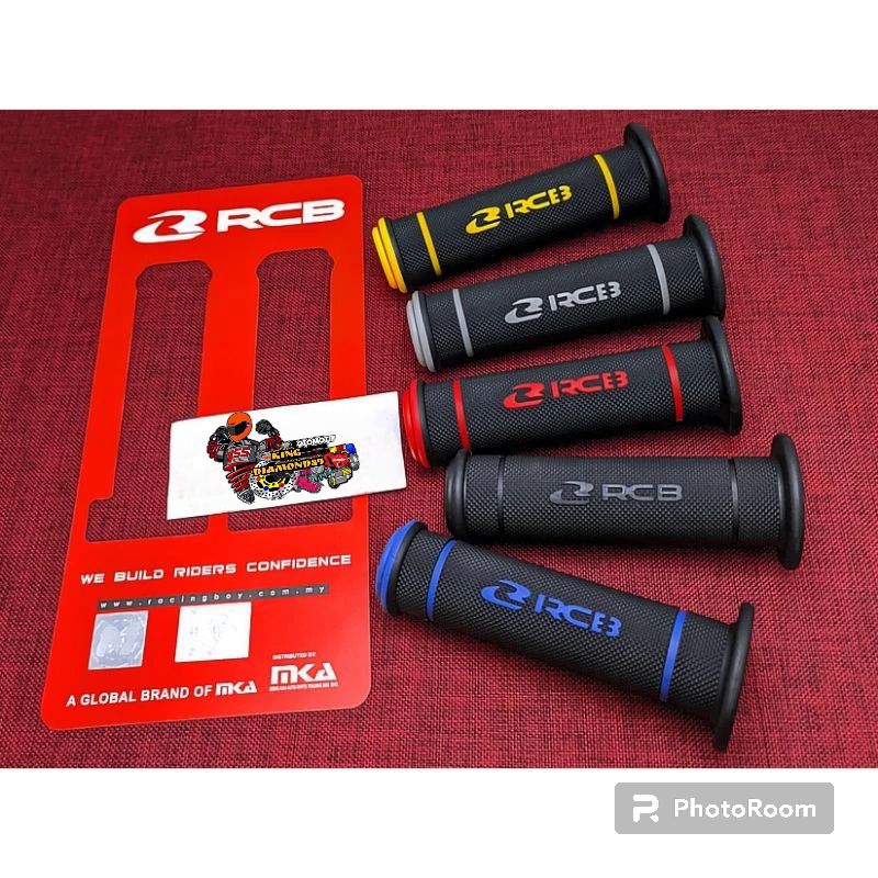 Jual hand grip RCB HG55 original Rubber Handle Grip RCB HG55 racing boy ...