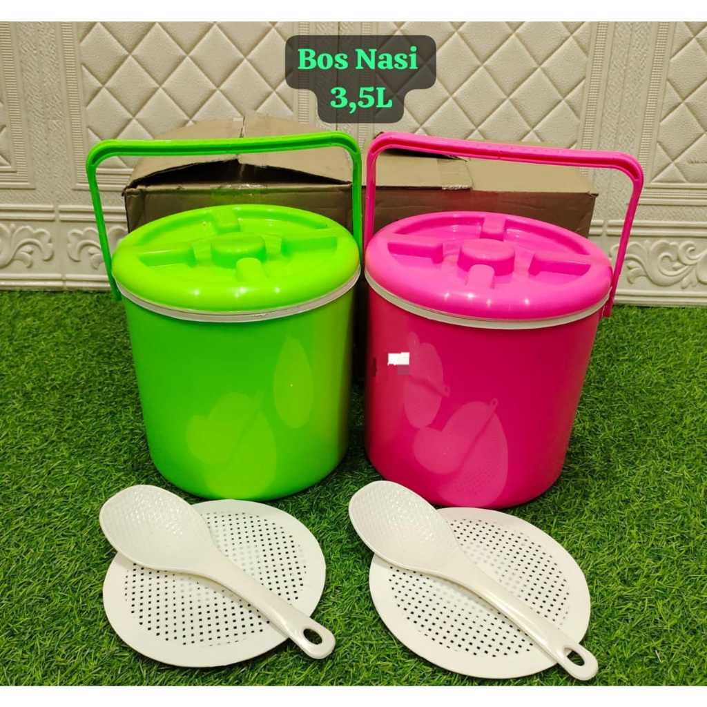 Jual Termos es termos nasi ice rice bucket 3.5 L tempat nasi es tahan ...