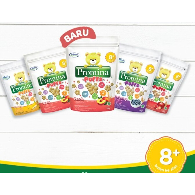 Jual Promina Puffs 15 Gr Cemilan Snack Anak Bayi Rasa Buah 8 Bulan Ke ...