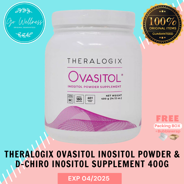 Jual Ovasitol Inositol 90 Days Supply Supplement Powder 400gr | Shopee ...