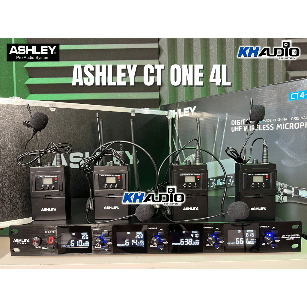 Jual microphone wireless ashley ct one 4 clip on | Shopee Indonesia