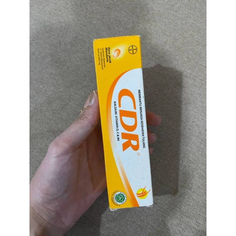 Jual Cdr Tablet Effervescent 10tablet,15 tablet, 20 tablet | Shopee ...