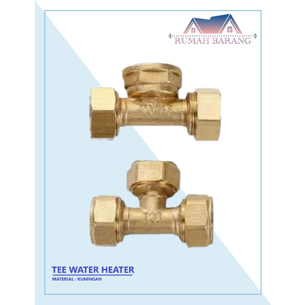 Jual Tee fitting pipa air panas rifeng Tee drat dalam Tee drat sambung ...