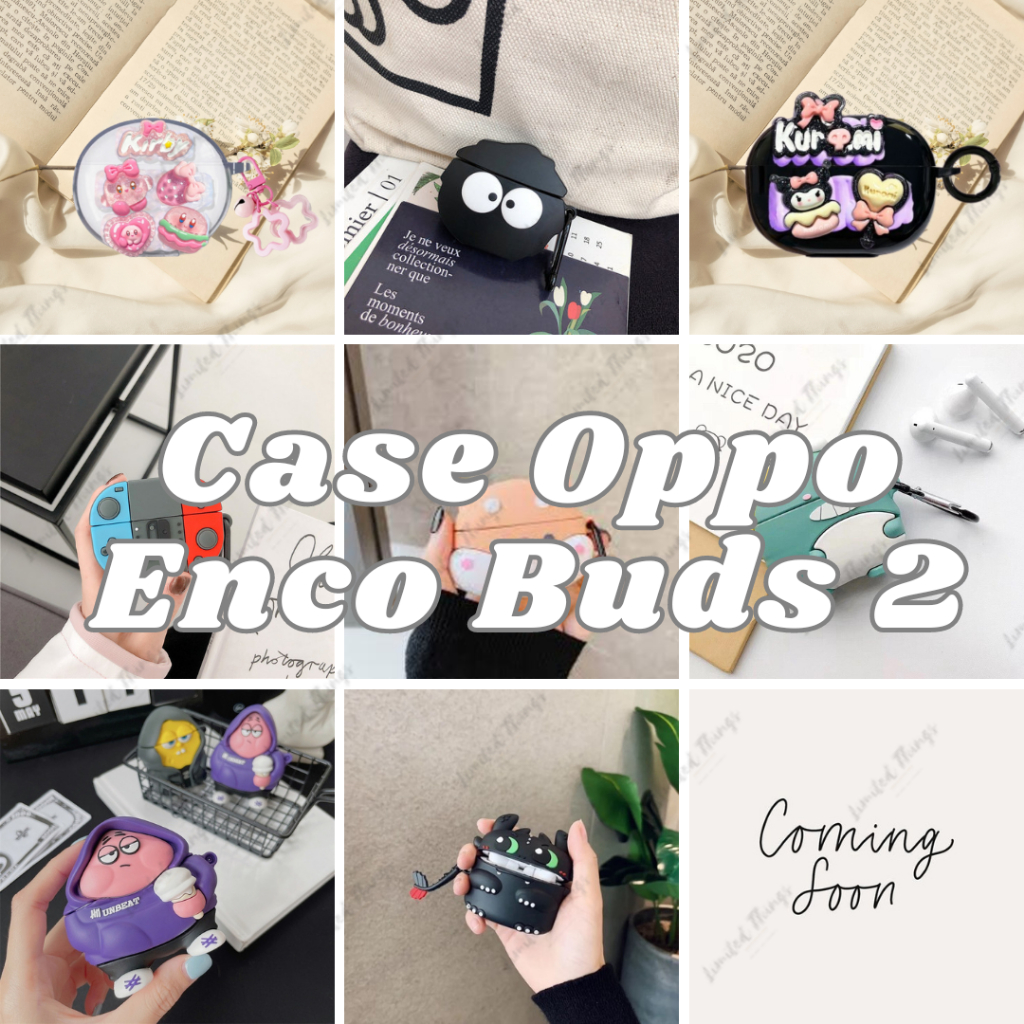 Jual PREMIUM Case Oppo Enco Buds 2 Case Character Bluetooth Wireless ...