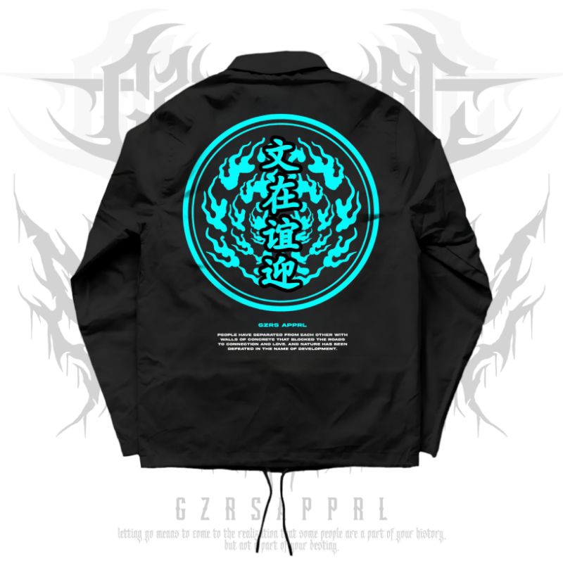 Jual GZRS Coach Jacket Eternal Light | Shopee Indonesia