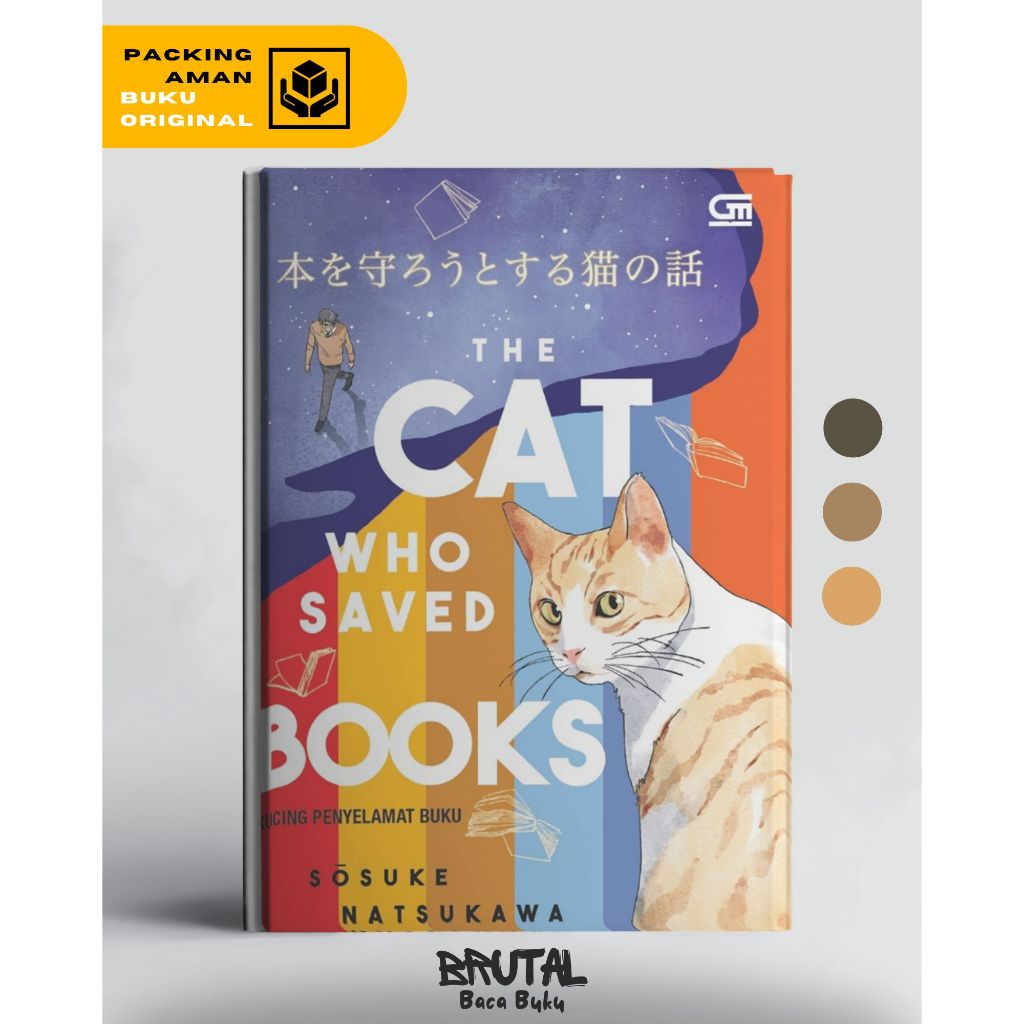 Jual BBB - Kucing Penyelamat Buku (The Cat Who Saved Books) ORIGINAL ... Jual BBB - Kucing Penyelamat Buku (The Cat Who Saved Books) ORIGINAL ...