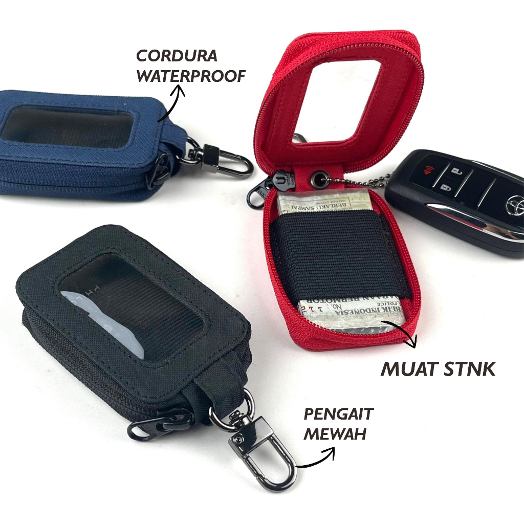 Jual Dompet remote keyless motor mobil gantungan kunci sarung remot ...