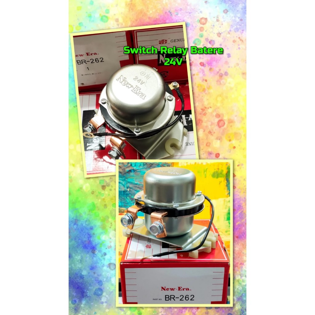 Jual Switch Relay Battery Komatsu BR262 New Era 08088-00000 | Shopee ...