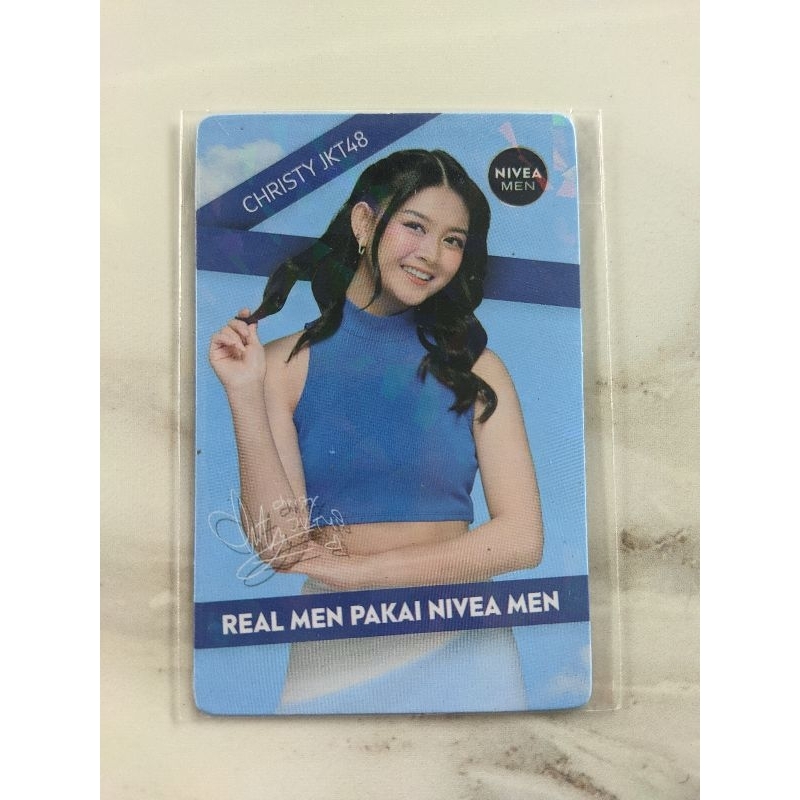 Jual Photocard Christy JKT48 x Nivea Men | Shopee Indonesia