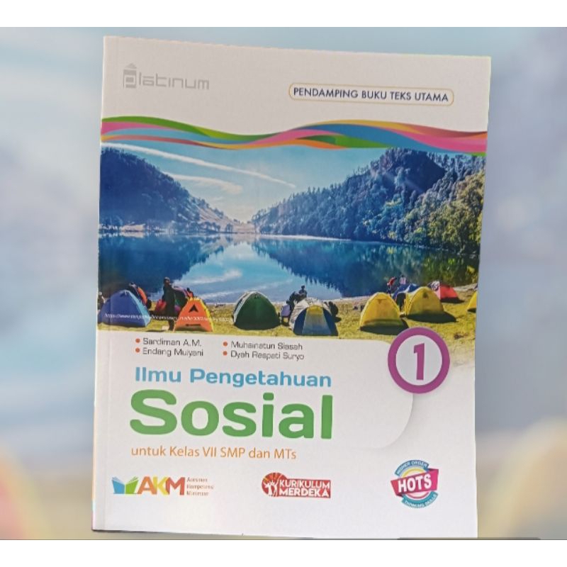 Jual BUKU ILMU PENGETAHUAN SOSIAL KELAS 7 SMP/MTS KURIKULUM MERDEKA PENERBIT PLATINUM TIGA ...