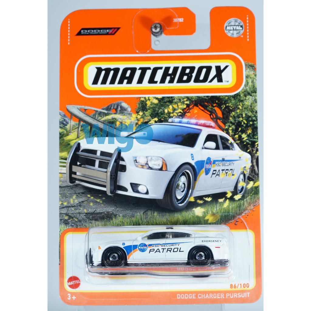 Jual Matchbox Dodge Charger Pursuit Nasa Patrol putih F 2022 Diecast ...