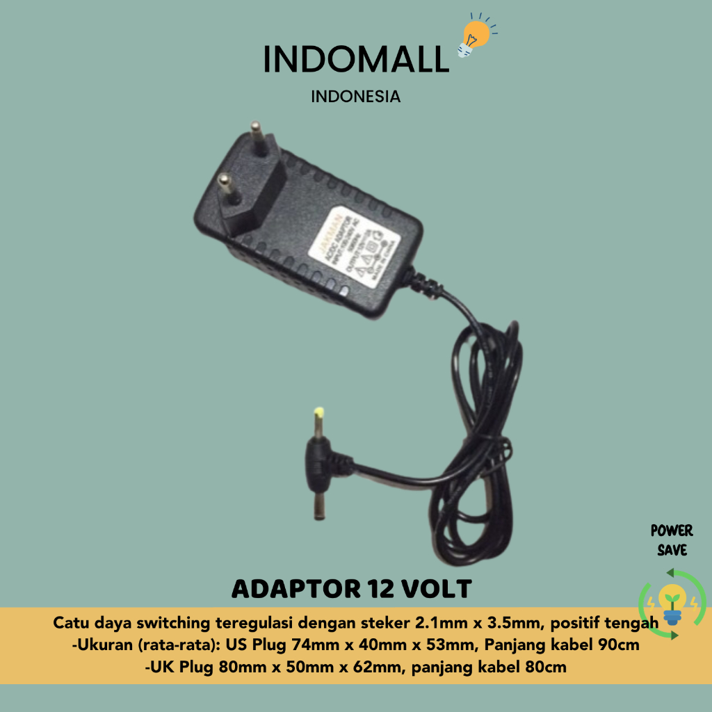 Jual ADAPTOR 12V/2A/JAKMAN ADAPTOR 12VOLT/2AMPERE | Shopee Indonesia