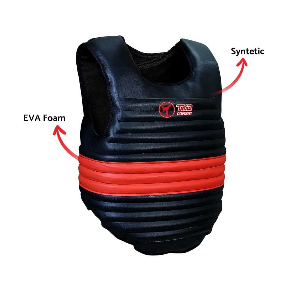 Jual Body Protector Silat Anak Dan Dewasa SILK BODY tkd COMBAT syntetic ...