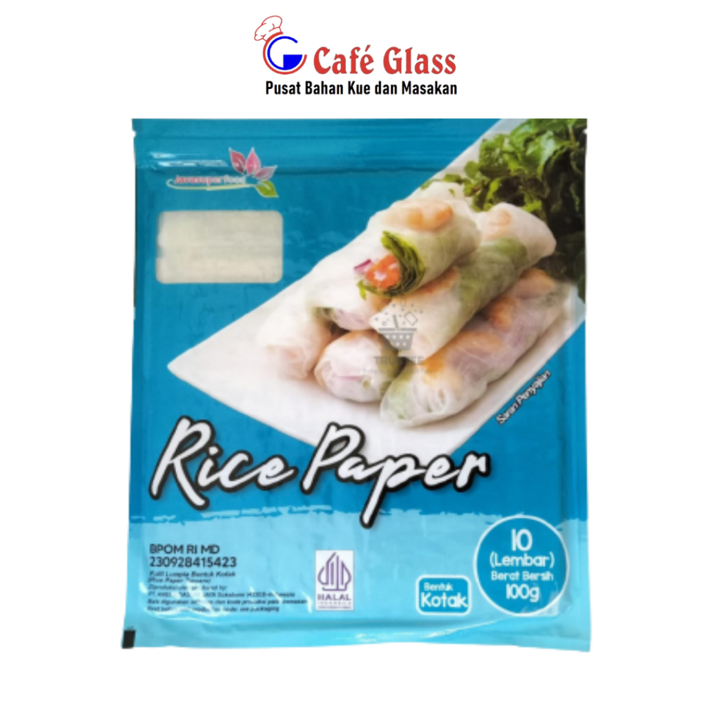 Jual Rice Paper / Spring Roll Java Superfood Kotak 100Gr/10 Lembar ...