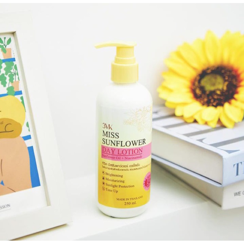Jual Miss Sunflower Tone Up Whitening Day Lotion SPF 50 PA+++ | Shopee ...