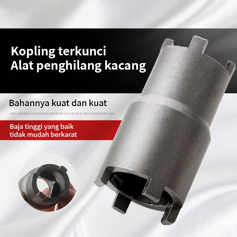 Jual UneedTools Kunci Mahkota Mur Kopling Type A 25-30mm Double Crown Socket 1/2 Inch Untuk ...