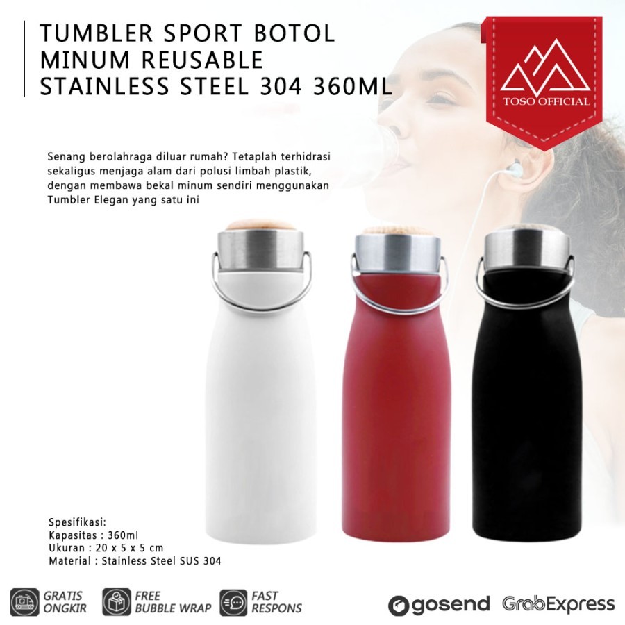 Jual Termos Kopi Mini Vaccum Flask Botol Minum SUS304 Coffee Tumbler ...
