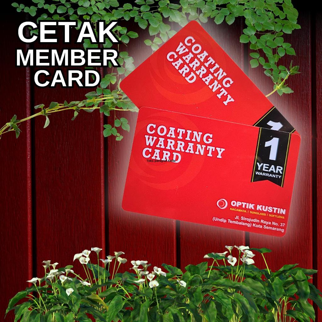 Jual CETAK ID CARD PREMIUM / MEMBER CARD / KARTU PARKIR / BAHAN PVC ...