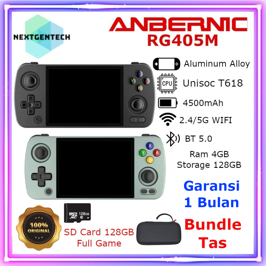 Jual Anbernic RG405M Handheld Retro Game Console Portable Gaming ...