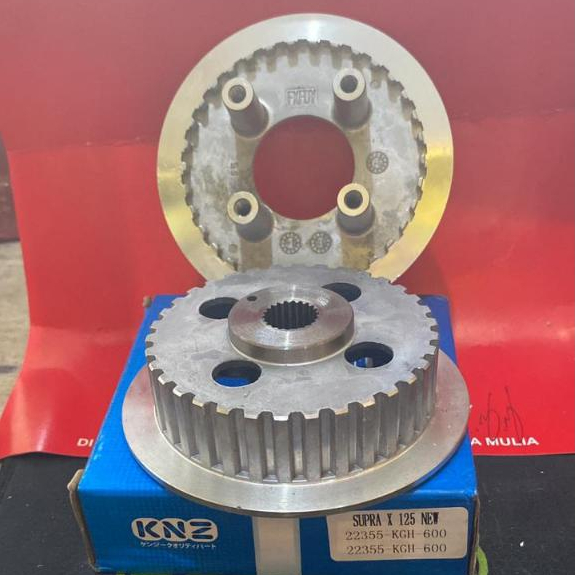 Jual Rumah dudukan kampas kopling + lawan bos cluth centre + plate pressure 4 kaki Supra 125 FI ...