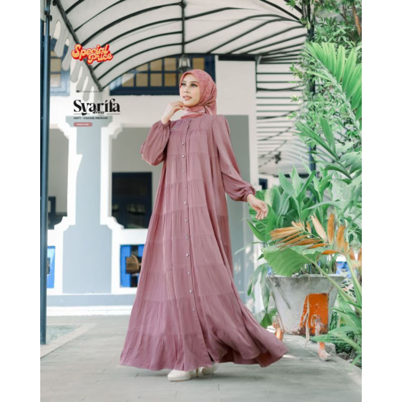 Jual SYARIFA DRESS BY ALFASA DAILY (SPESIAL PRICE) | Shopee Indonesia