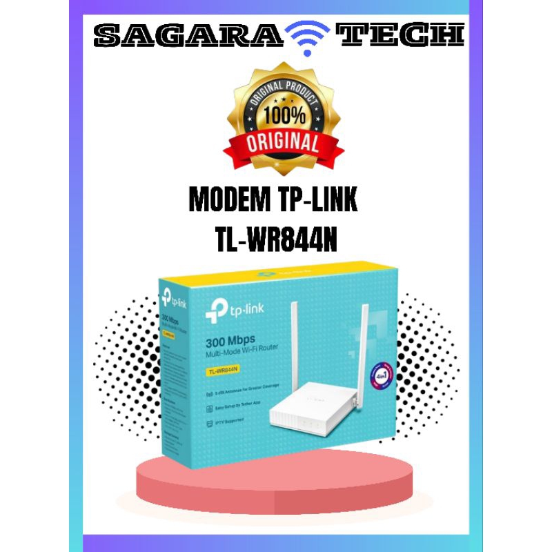 Jual TP Link WR844 N Router 300 Mbps Multi Mode wifi router TPlink WR ...