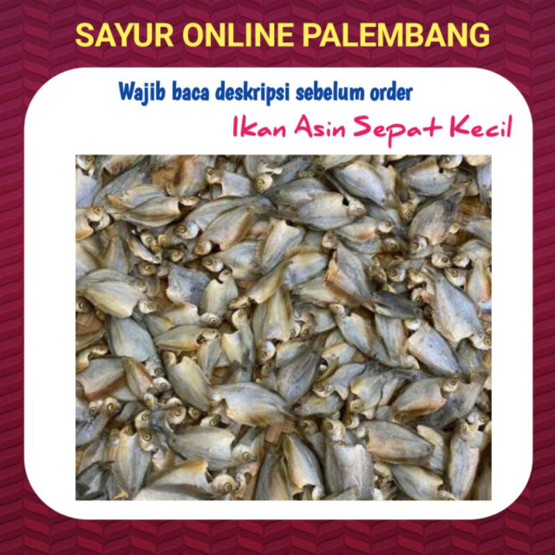 Jual Ikan Asin Sepat Kecil Per 100gram - Pasar Toko Sayur Segar Online ...