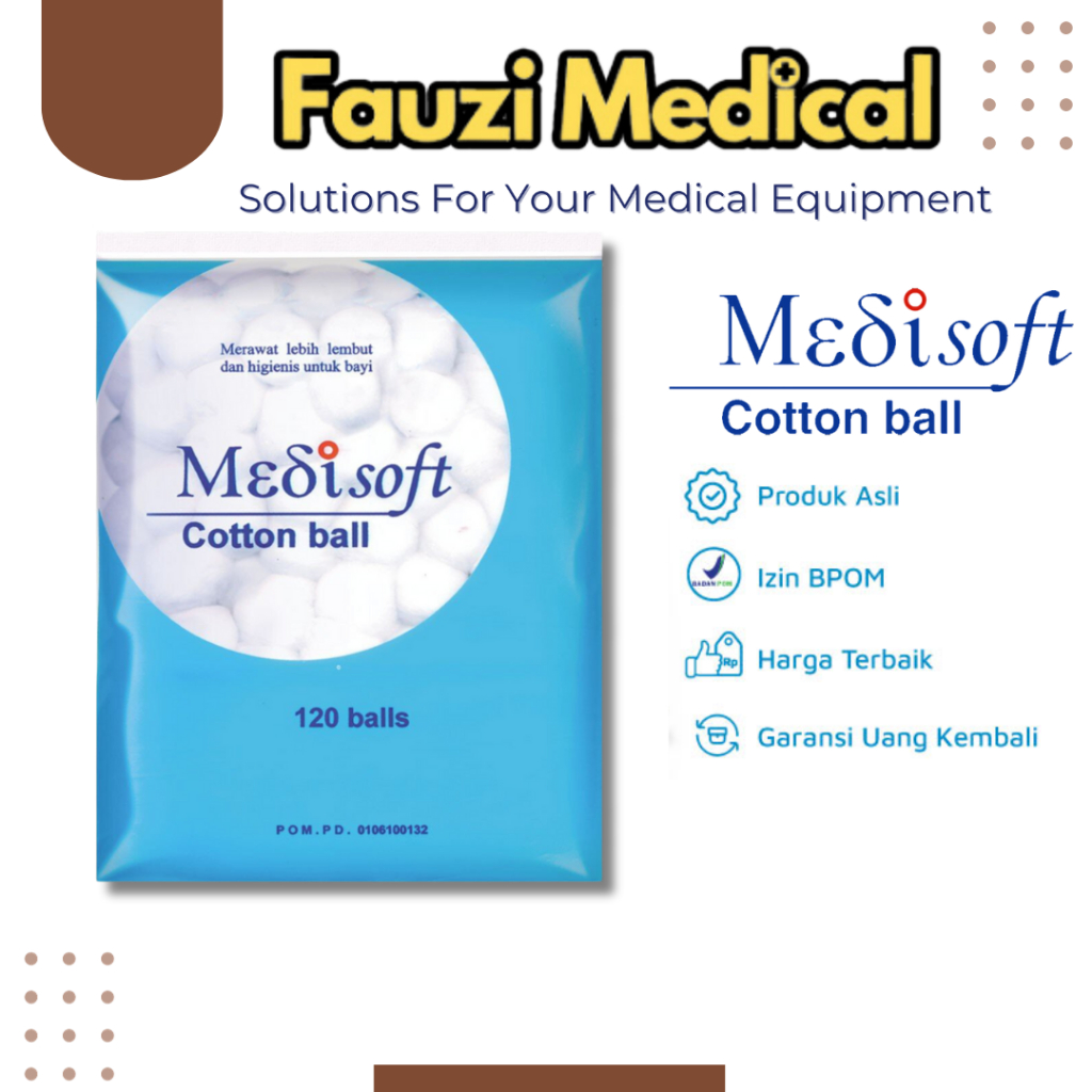 Jual Kapas Bulat Onemed/Kapas bola onemed | Shopee Indonesia