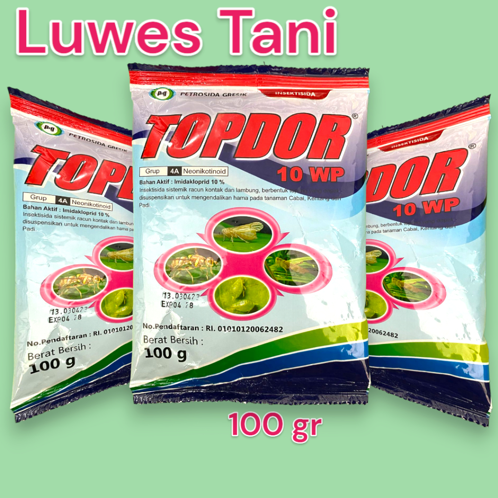 Jual TOP DOR 10 WP 100 gr topdor Imidakloprid | Shopee Indonesia