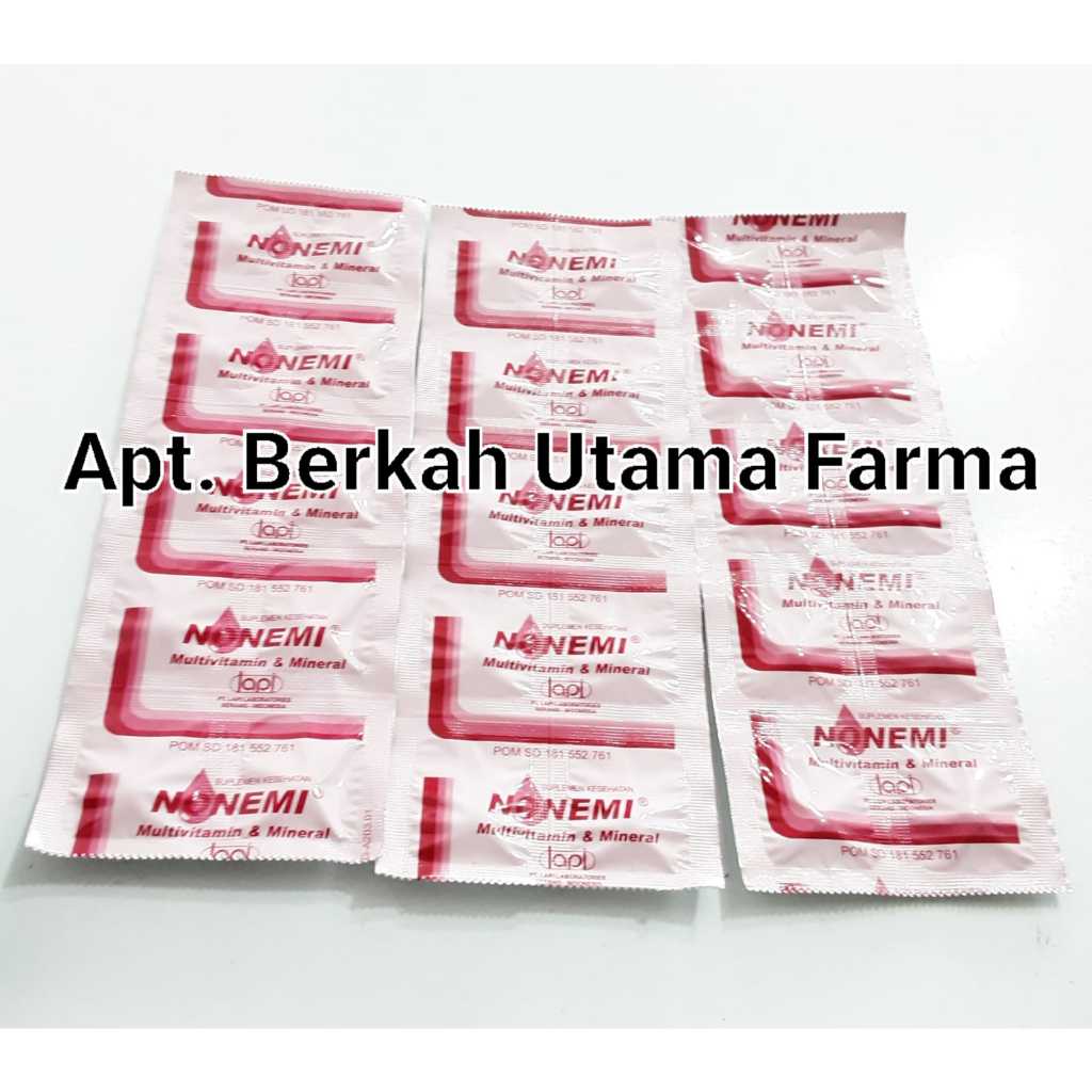 Jual Nonemi Strip Isi 10 Tablet | Shopee Indonesia