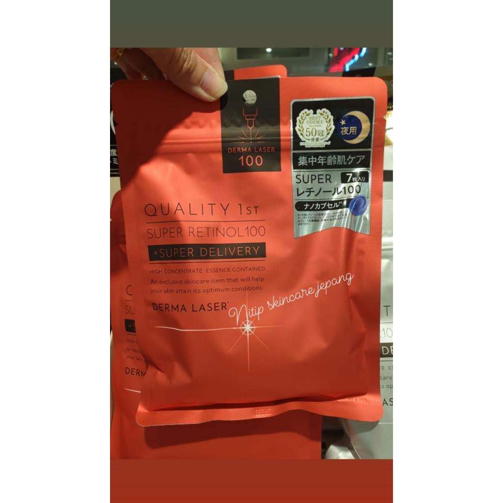 Jual READY masker derma laser super VC niacinamide original jepang BEST ...