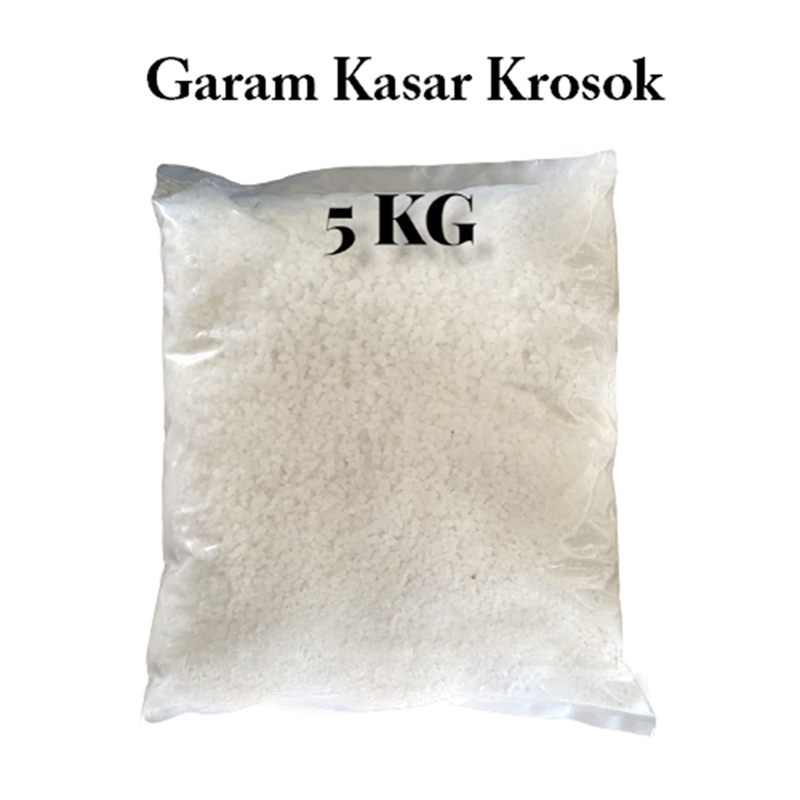 Jual Garam Kasar 5 KG / Garam Krosok / Garam Murni Asli / Garam Kolam ...