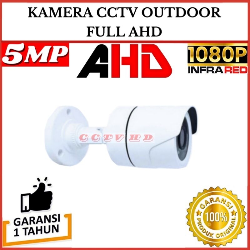 Jual KAMERA CCTV OUTDOOR - 5MP FULL AHD 1080P | Shopee Indonesia