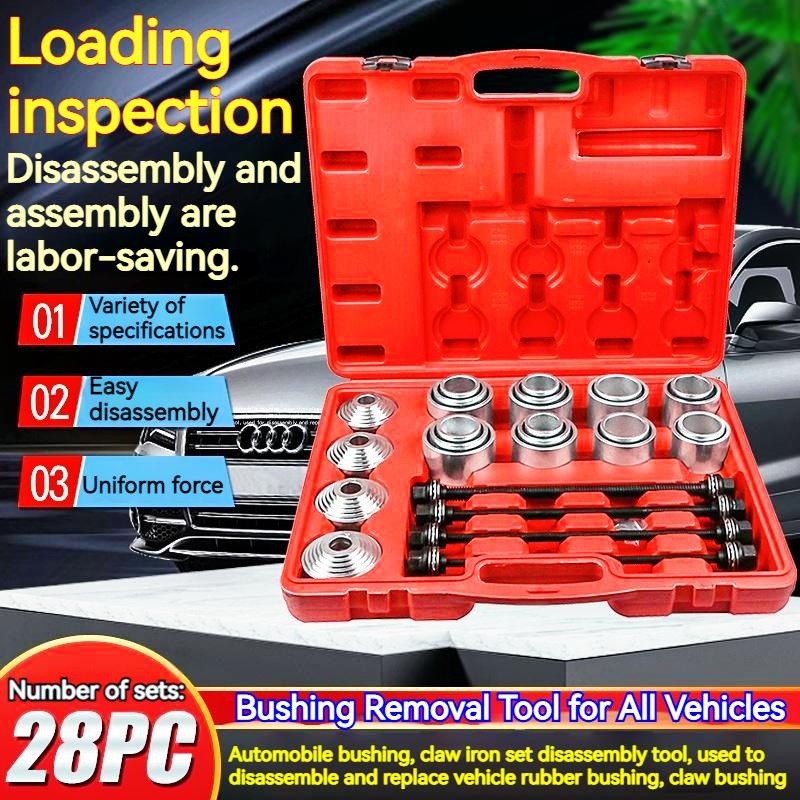 Jual 28pcs Master Press and Puller Sleeve Kit Bearings Bushing Bushes ...