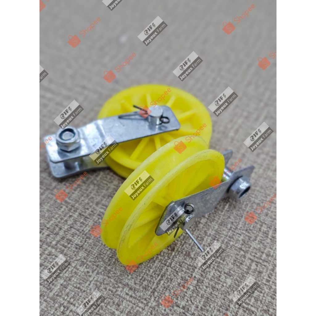Jual PULLEY 3.5" /PULLY 3.5 PLASTIK/PULLEY BESAR/ KATROL / ALAT TERNAK ...