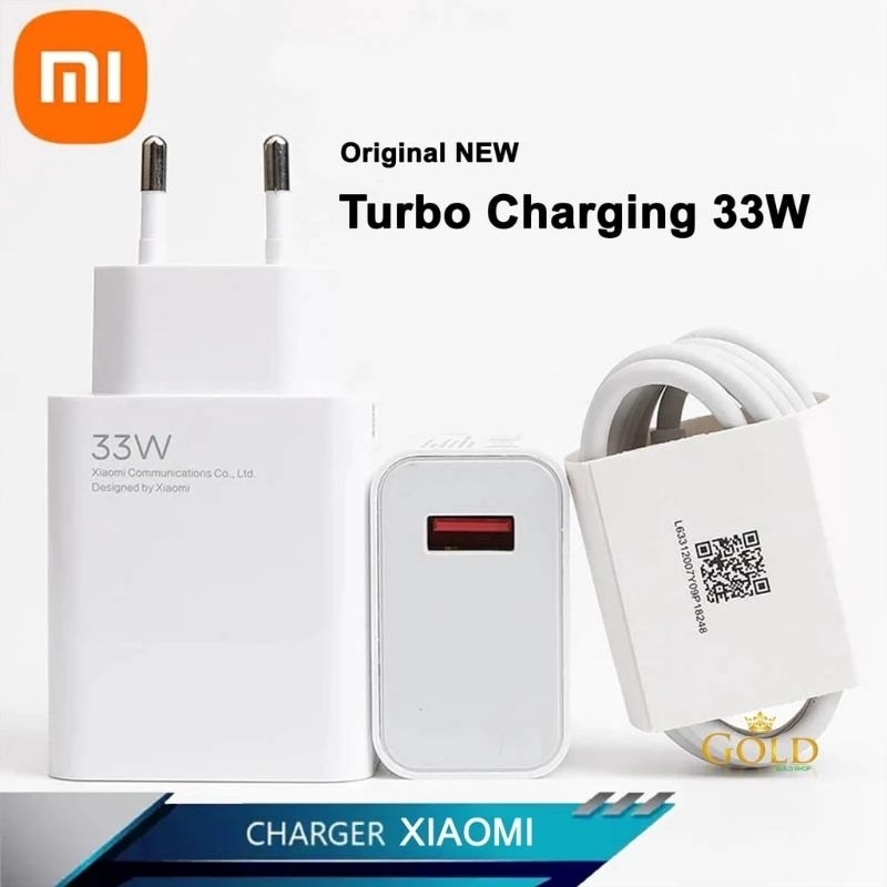 Jual TC | Charger Xiaomi 33w / Redmi 33 watt Type C/Micro | Shopee ...