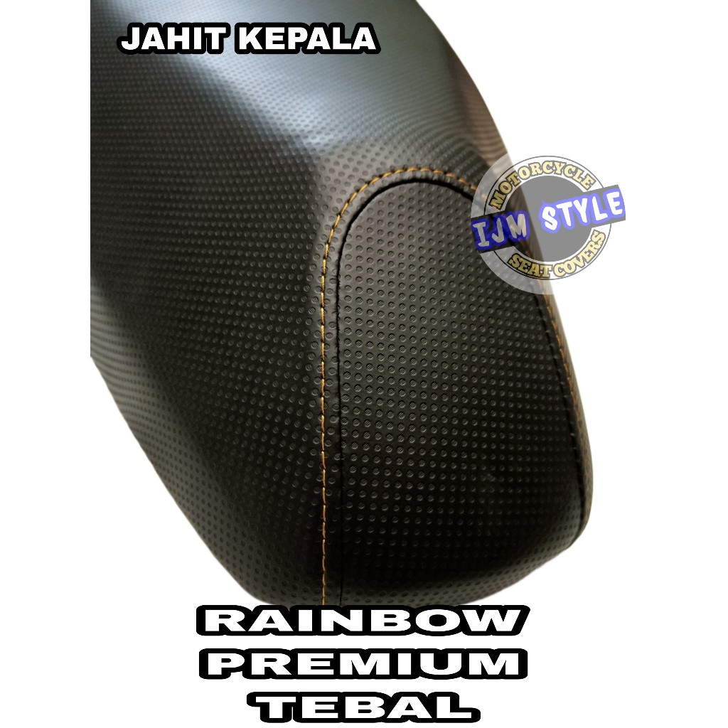 Jual KULIT JOK MOTOR PREMIUM CARVIERO/RAINBOW TEBAL JAHIT KEPALA MOTIF ...