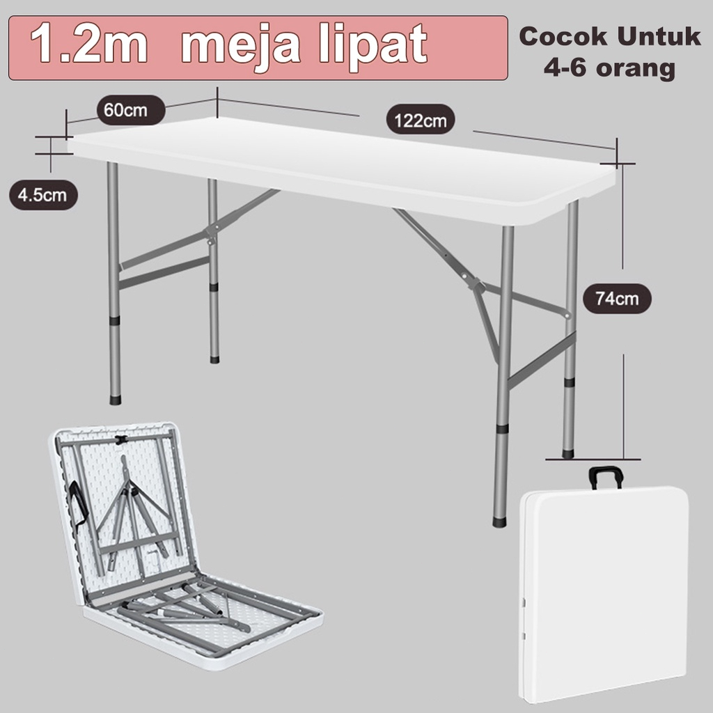 Jual meja lipat meja belajar lipat Meja Makan Lipat meja lipat besar ...