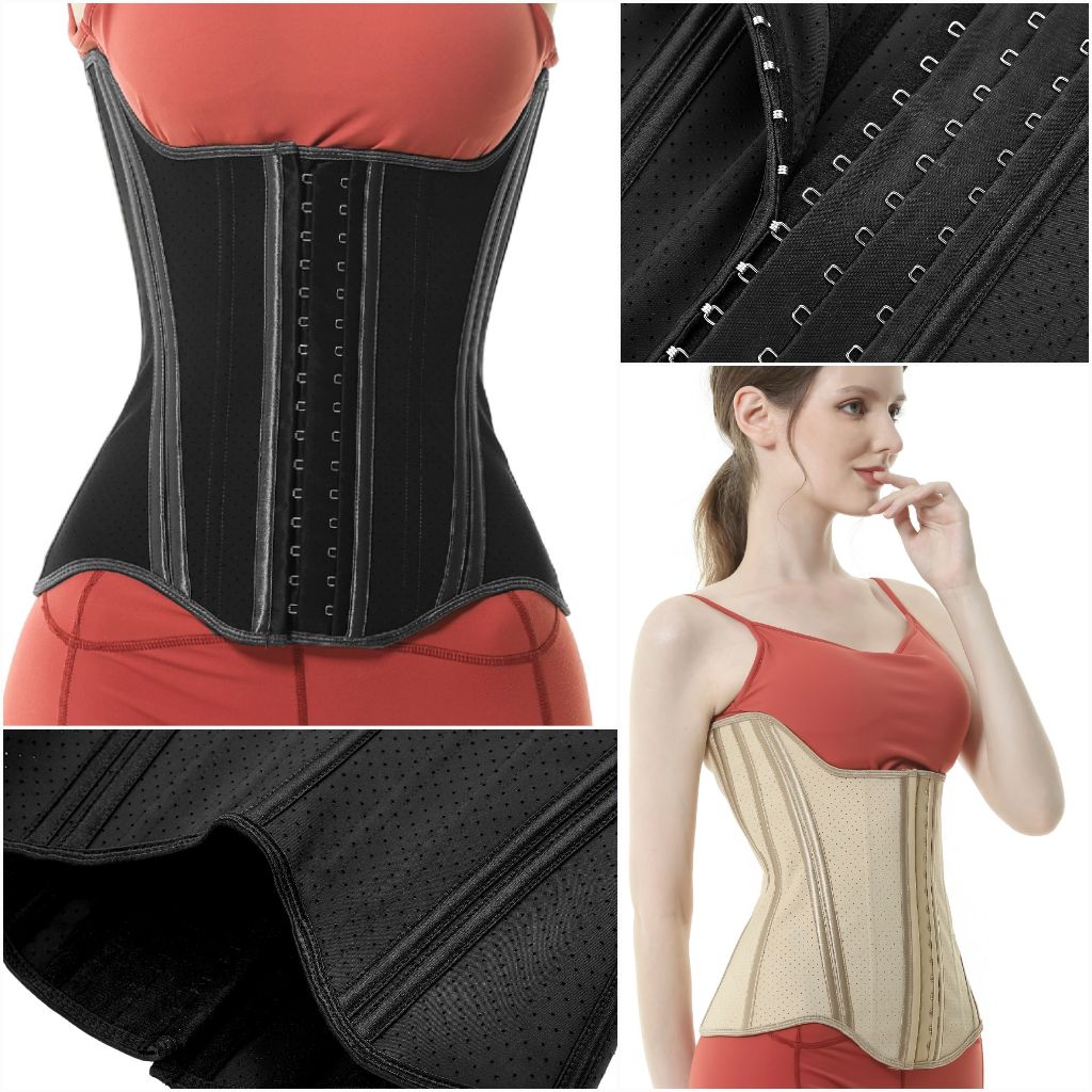 Jual Korset Latex V Kupu-Kupu Wanita Pelangsing Perut dengan 19 Tulang ...