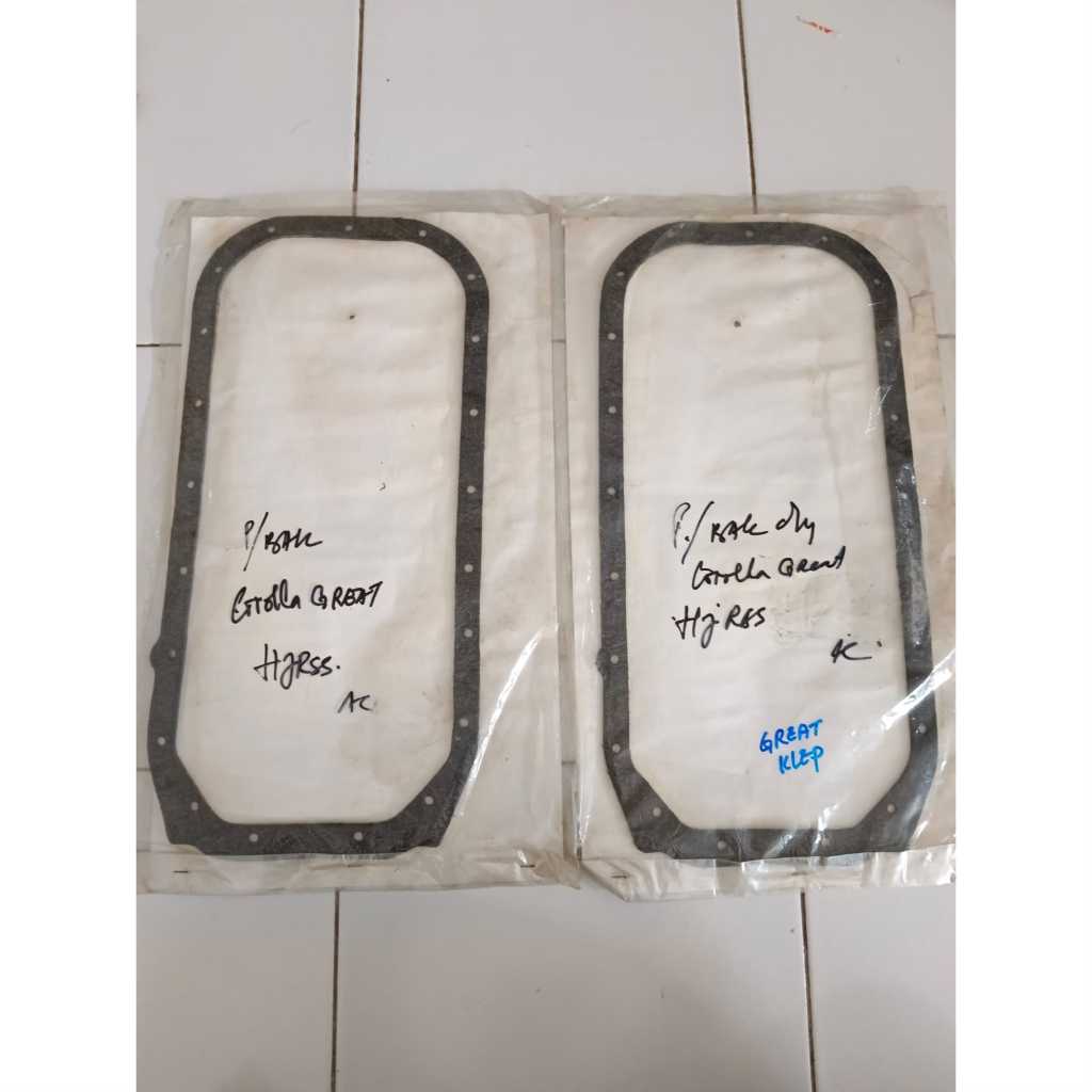 Jual PACKING GASKET/PAKING BAK CARTER OLI COROLLA AE80/GL 1.3/CORONA AT151/GL 1.6 (HJ3) | Shopee ...