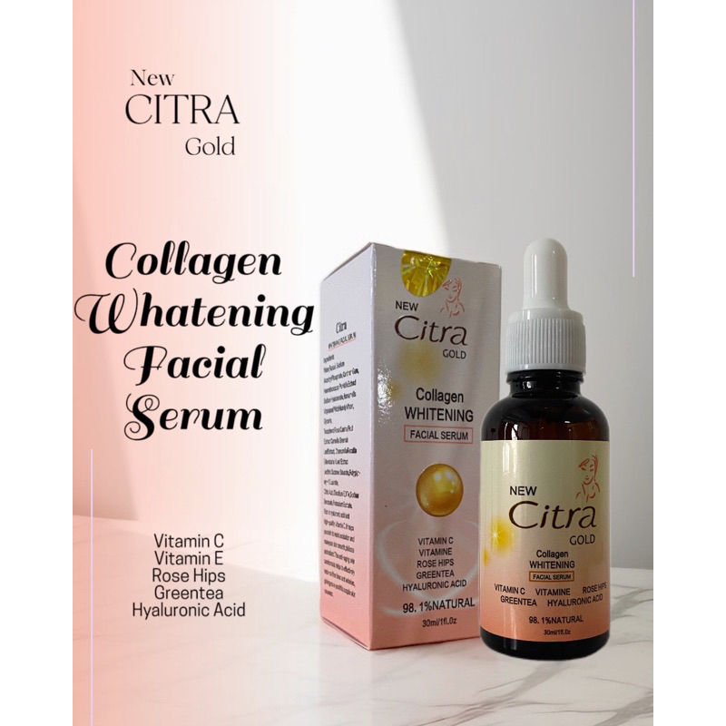Jual Serum Citra Collagen Whitening Gold // Citra Gold Whitening Facial ...