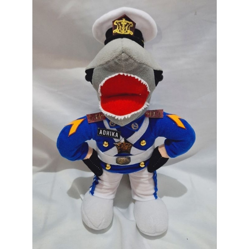 Jual BONEKA MASKOT HIU AAL / BONEKA AKMIL (FREE NAMETAG DAN TAS MIKA ...