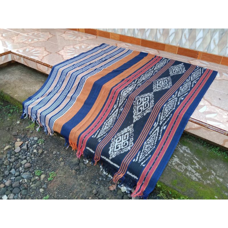 Jual Kain Tenun Ikat Blanket Entik Motif Khas Lombok Sumba Toraja ...